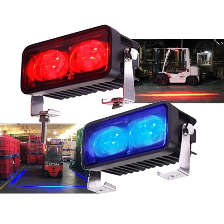 Linear Lighting Forklift Red Zone Light - ledforkliftlight.com