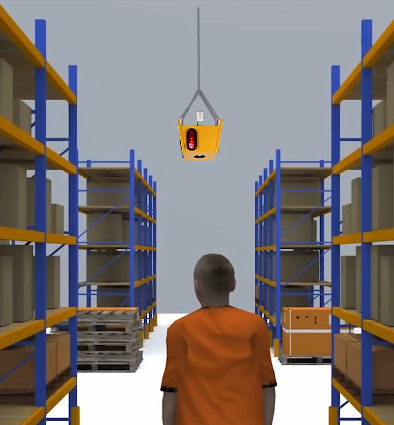 Safety Alert Traffic Warning System | Warehouse Traffic Sensors