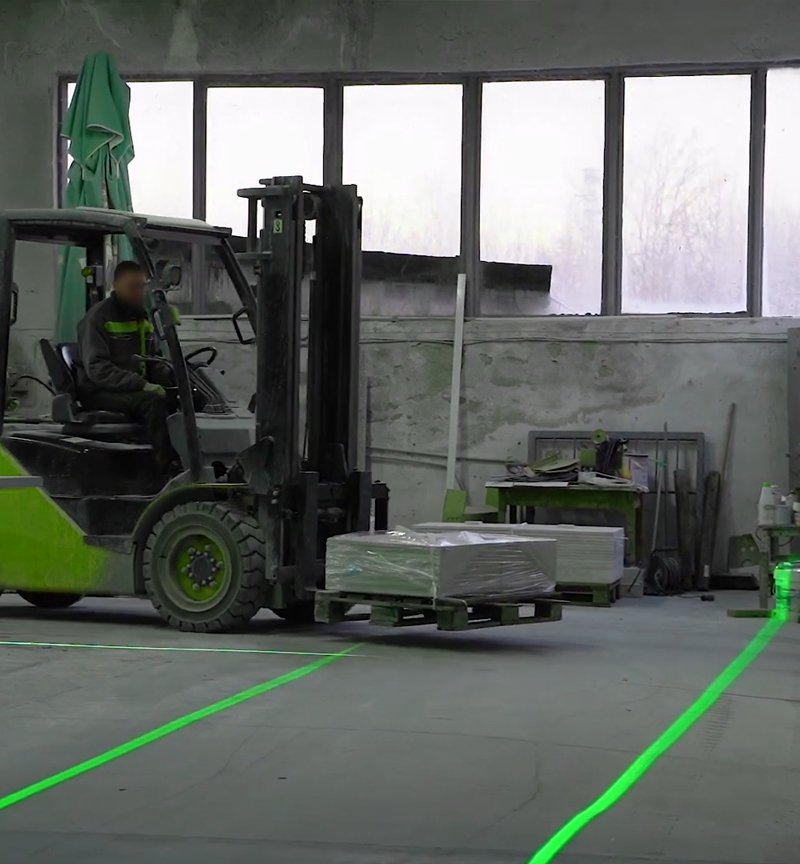 Line Light XRL1334G | Led Zone Warning Light