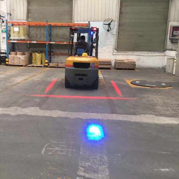 Enhancing Industrial Safety with Blue Spotlight
