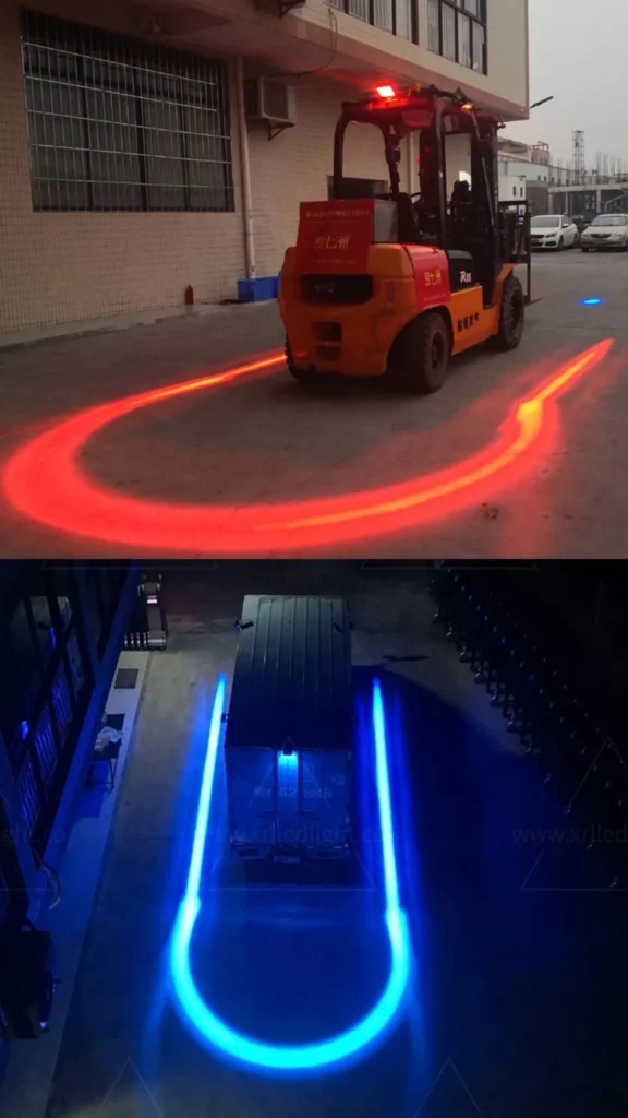 U-shaped Warning Light Pedestrian Warning Light - ledforkliftlight.com